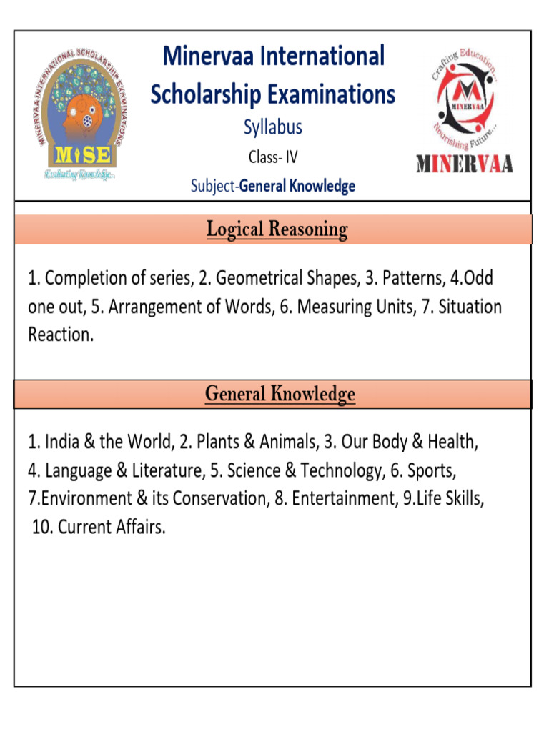 Class - IV G.K | PDF