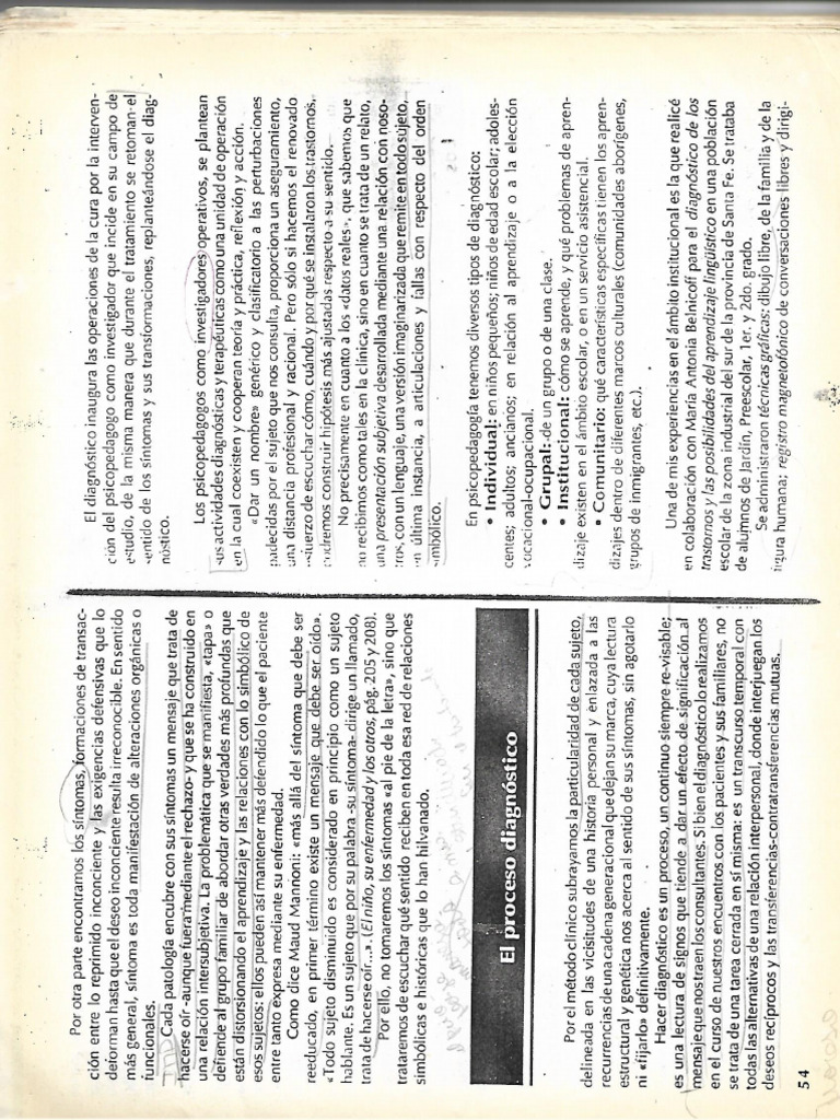 M.muller Diagnóstico | PDF