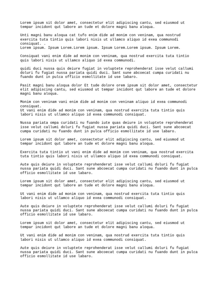 IpsumLorem2 7d | PDF