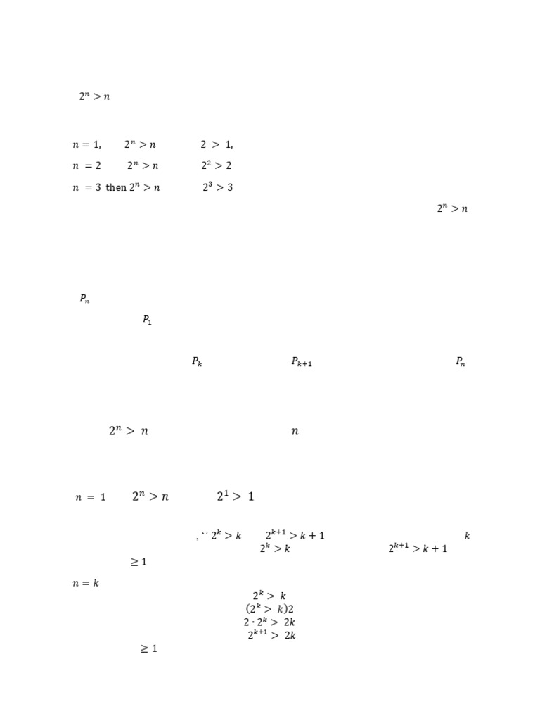 Unit 13 Mathematical Induction Pdf Mathematical Proof Mathematics