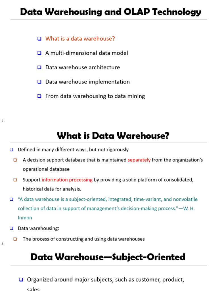 Data Warehousing Introduction Pages 2 53 | PDF | Data Warehouse | Databases
