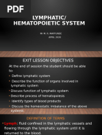 Lymphatic Terms | PDF