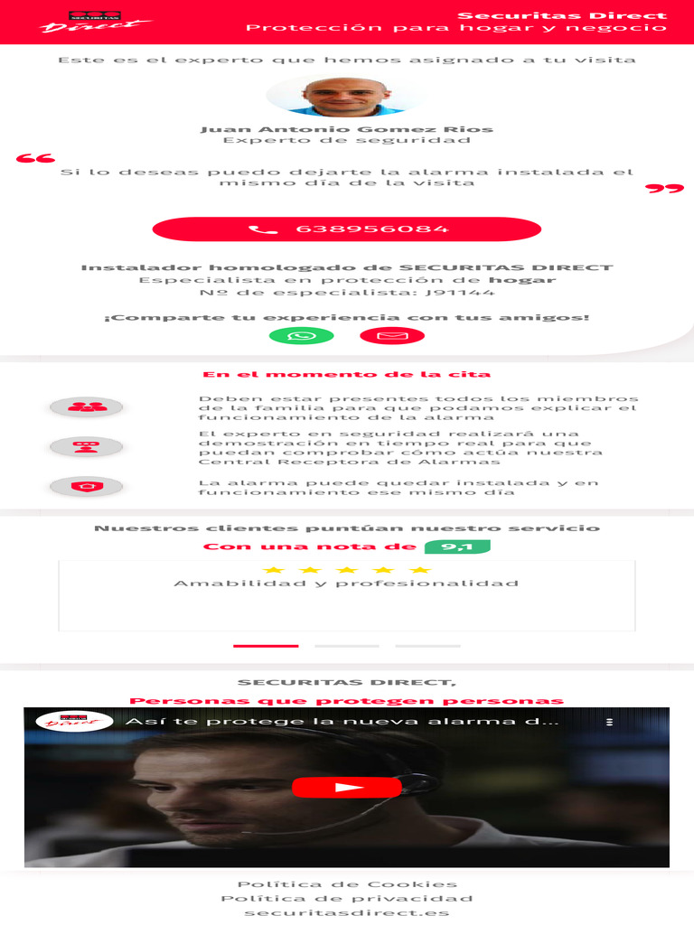 Alarmas Securitas Direct | PDF