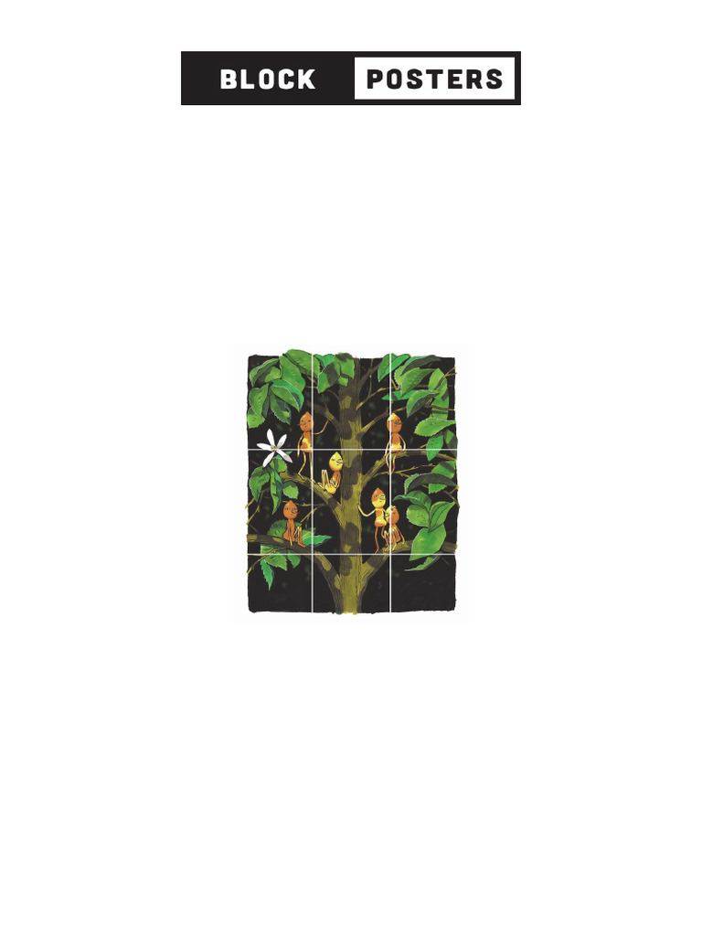 Block Poster Printing Settings Guide | PDF