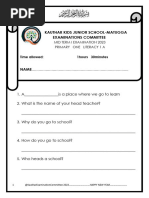 Lkg General Knowledge Exam Paper Pdf