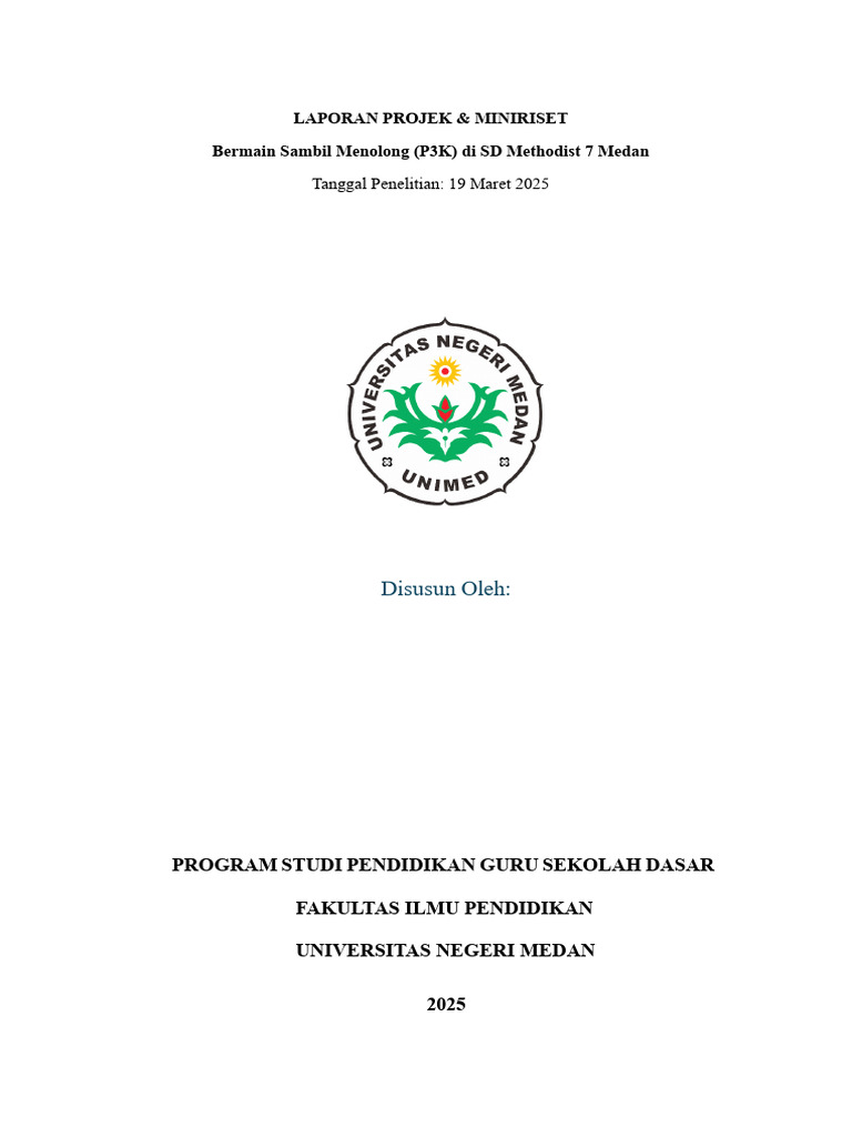 Laporan Project Dan Miniriset Kelompok 6 | PDF