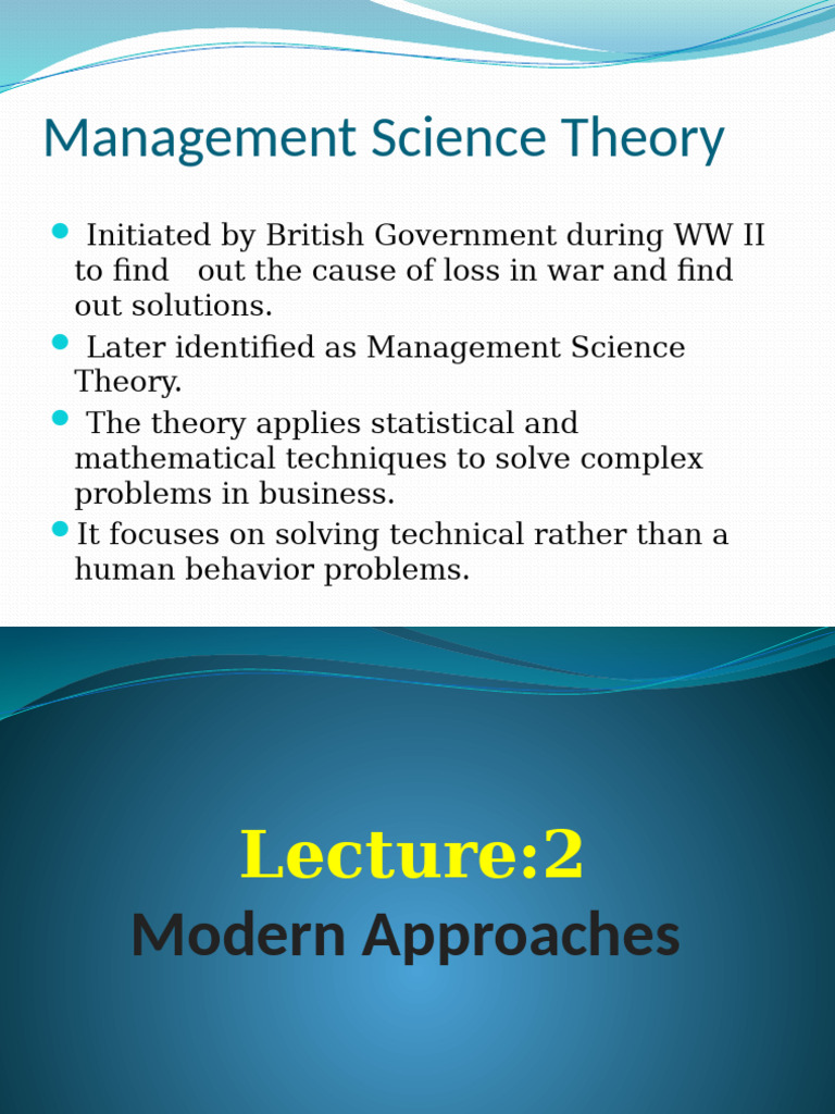 Lec 2 Modern Management | PDF | Diversity (Business) | Outsourcing
