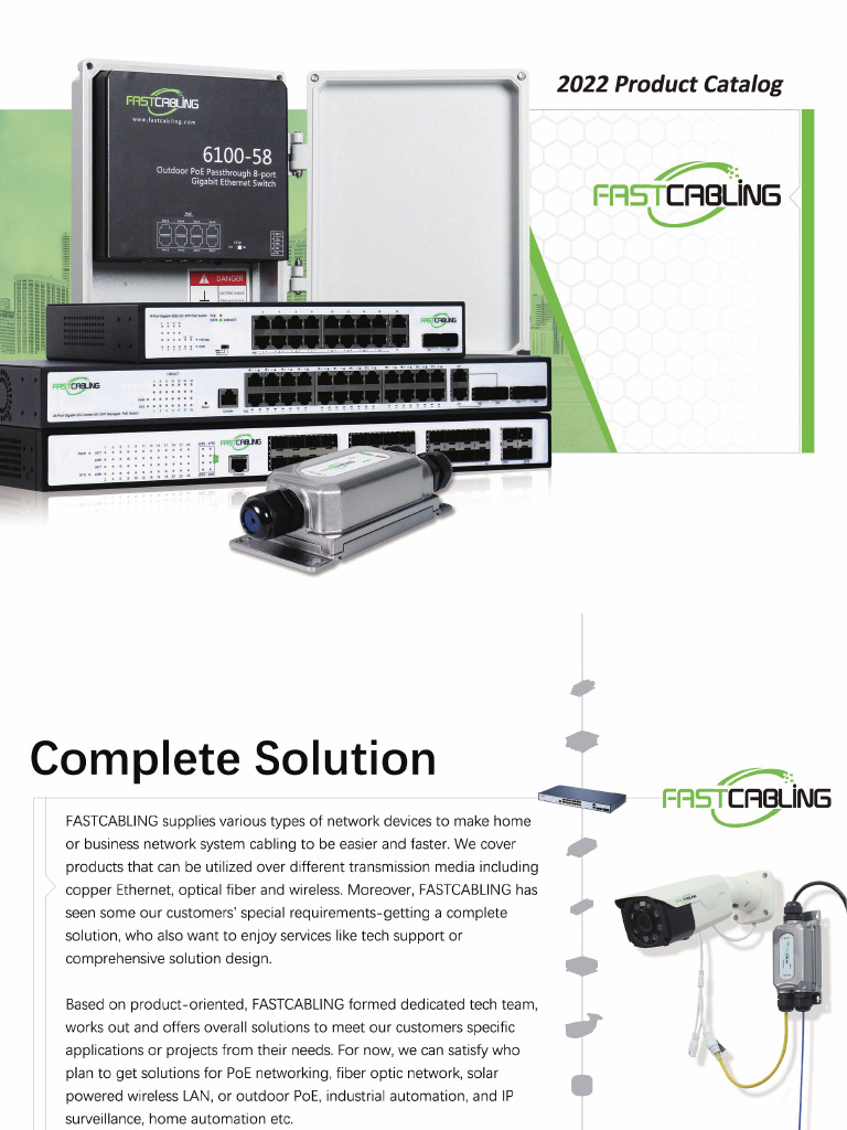 Fastcabling Product Catalog | PDF