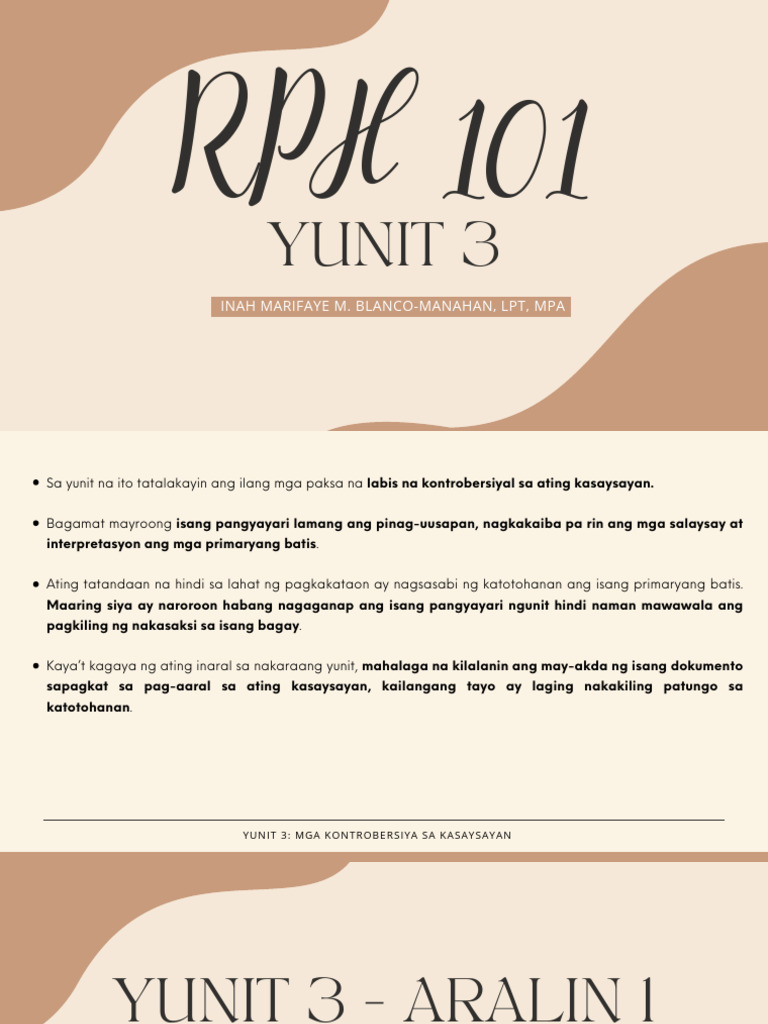 RPH Quiz | PDF | Philippines | Spanish East Indies