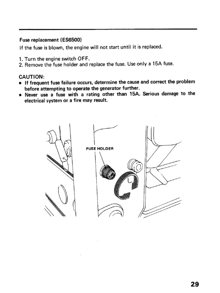 Honda Ex550-395 Generator 31-40 | PDF