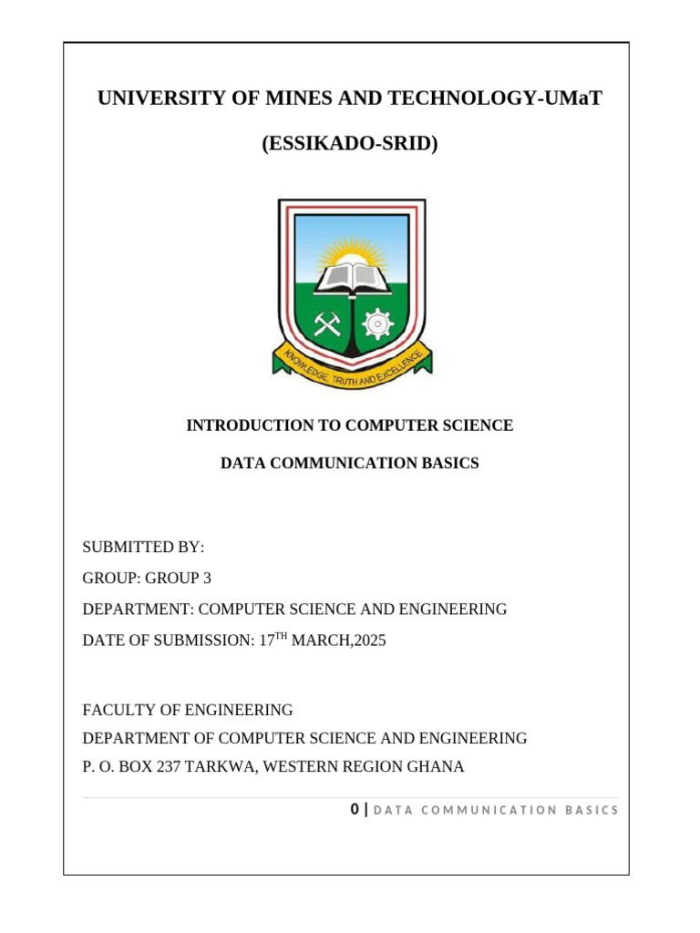 Introduction To Computer Science Group Work Pdf Transmission Medium Duplex
