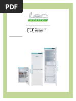 LEC - Fridge - PSR334 PSR273 PSR151 PGR334 PGR273 PGR151 - Manual | PDF ...