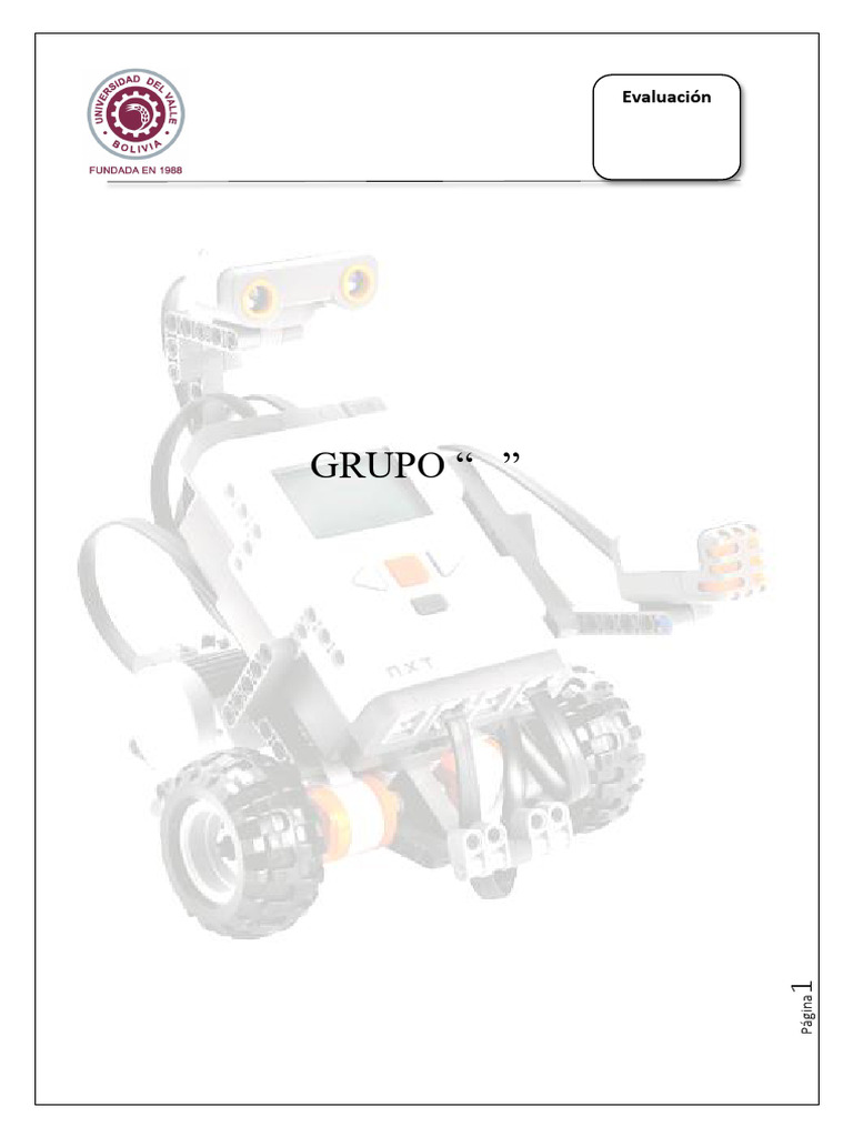 Informe Laboratorio 6 Robotica | PDF | Monitor de computadora | Sensor