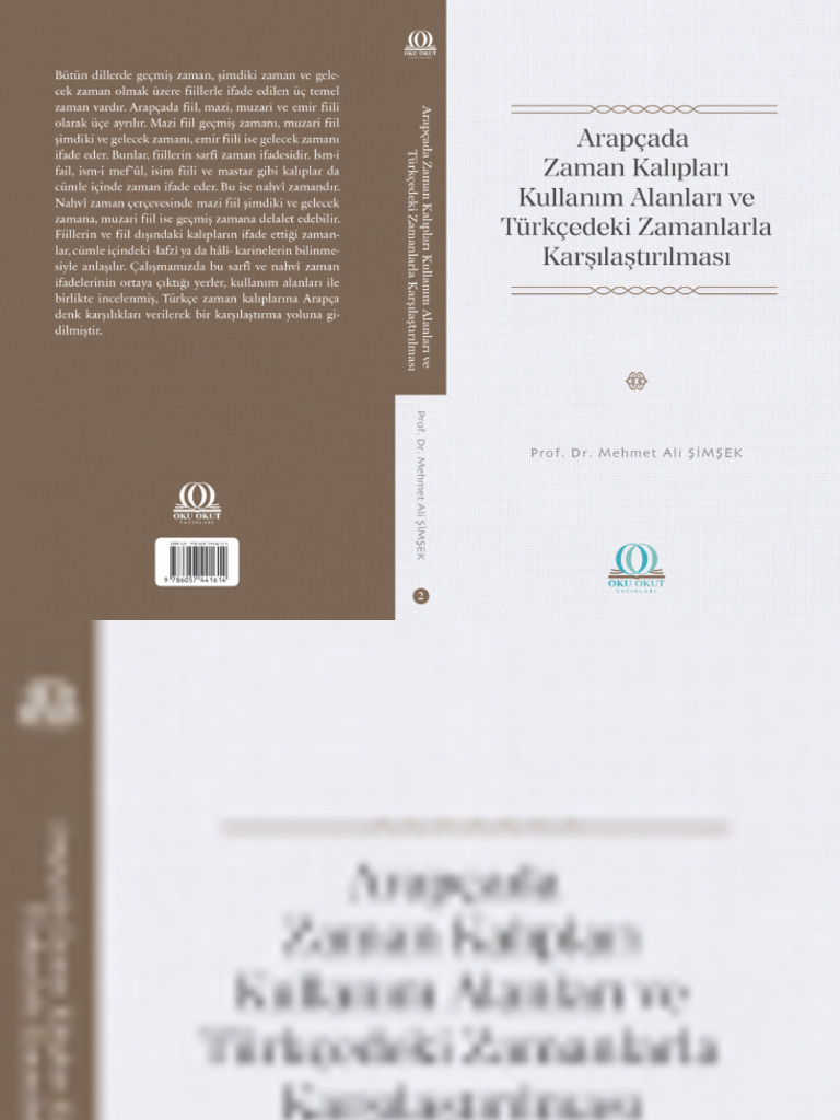Arapçada Zaman Kalıpları | PDF
