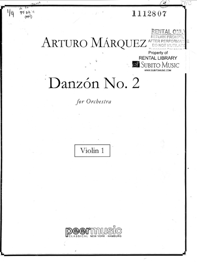 Danzon No. 2 ALL FULL | PDF