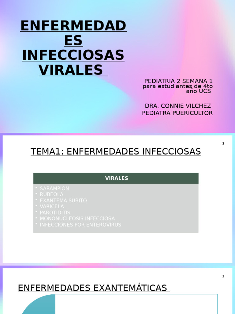 Enfer Infecciosas Tema 1 Ped 2 | PDF | Enfermedades virales animales | Virología animal