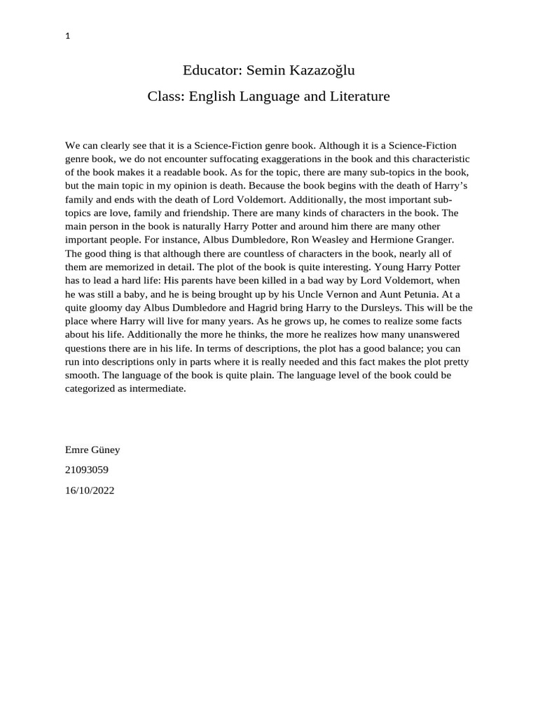 harry potter review | PDF