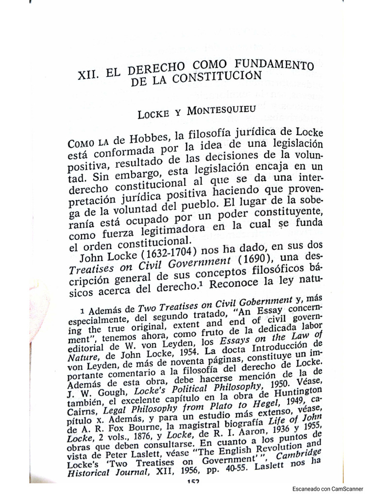 Derecho Como Fundamento de La Constitucion | PDF