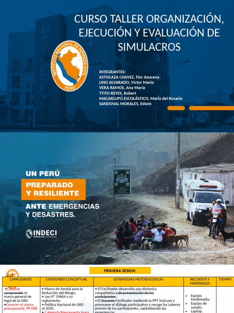 CURSO TALLER SIMULACRO Final | PDF | Simulación