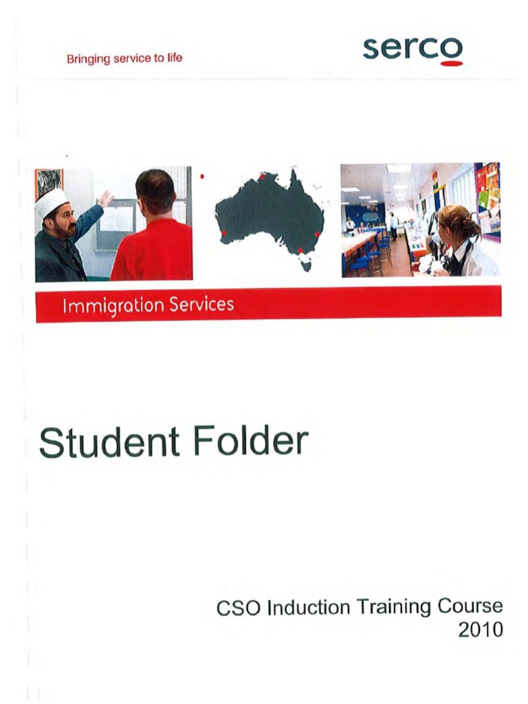 Serco Manual | PDF | Immigration Detention | National Security