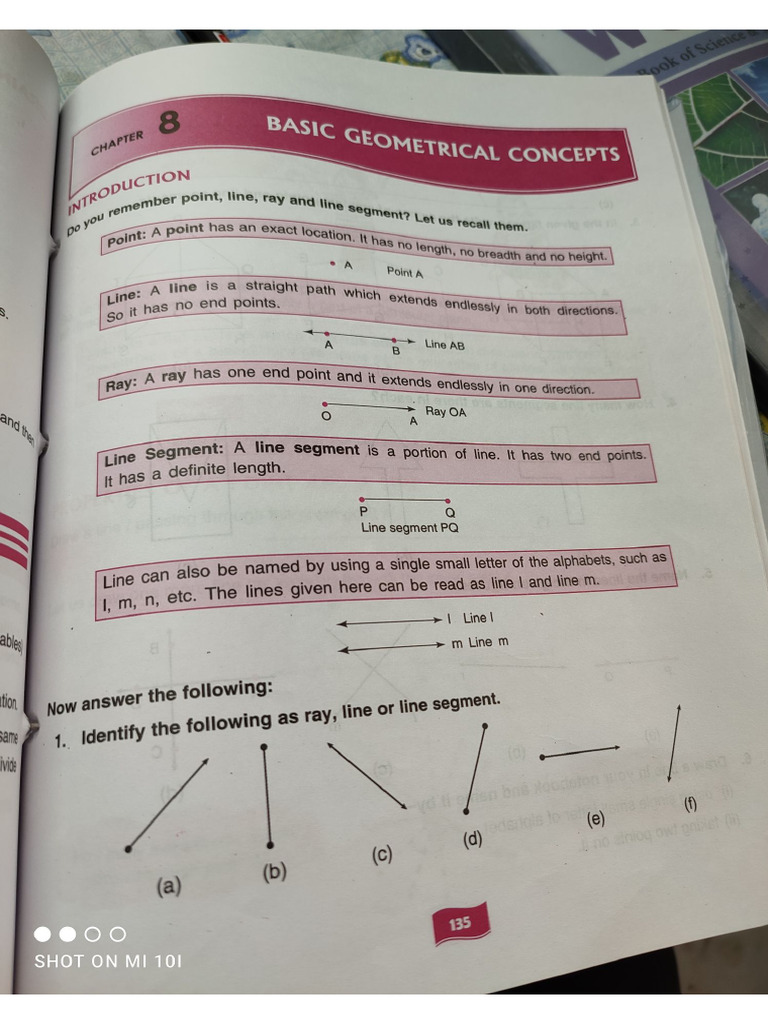 Geometry Class 6 | PDF