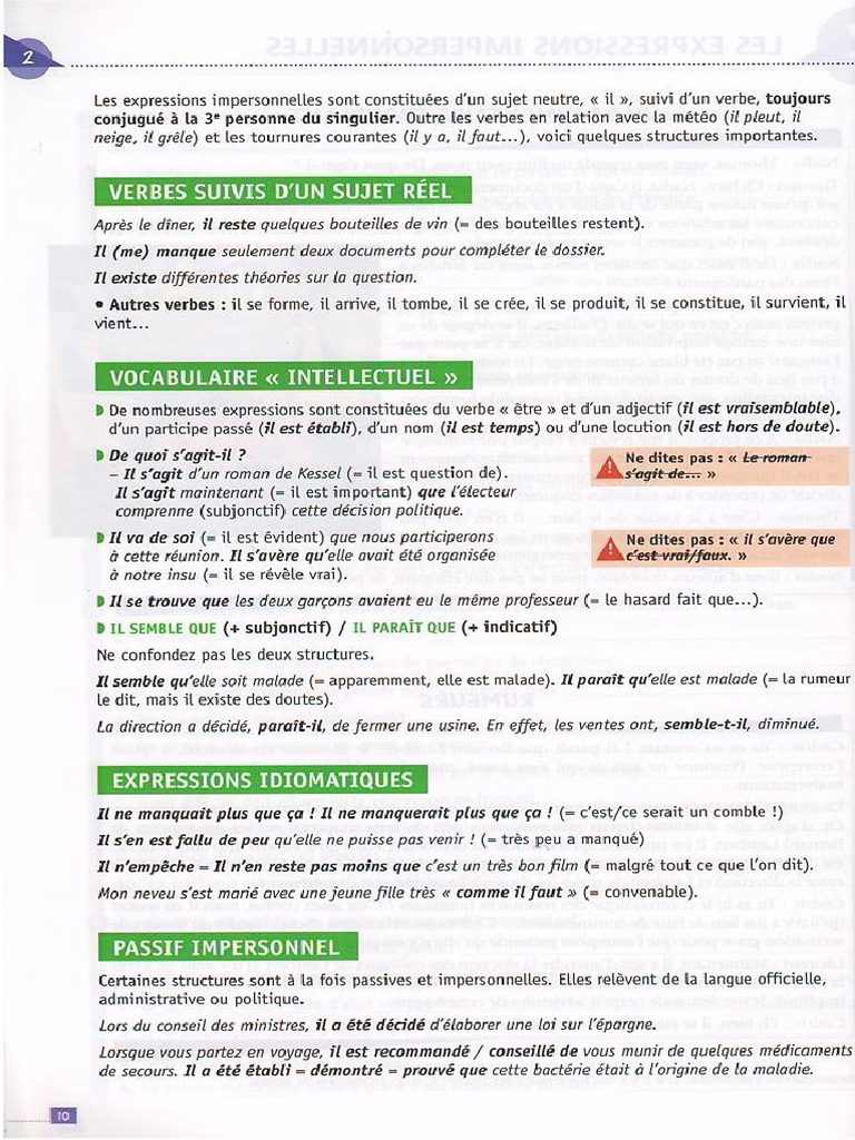 Grammaire en Dialogues. Niveau Avancé. B2-C1 (Sürüklenen) 4 | PDF