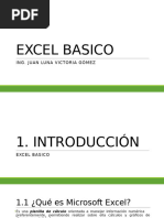 Manual Excel Básico 2020 12062023-1 | PDF | Microsoft Excel | Hoja de cálculo