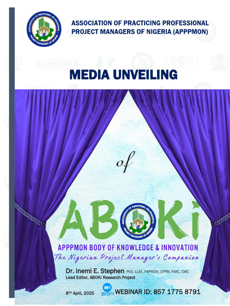Unveiling ABOKI: Project Management in Nigeria | PDF | Project ...