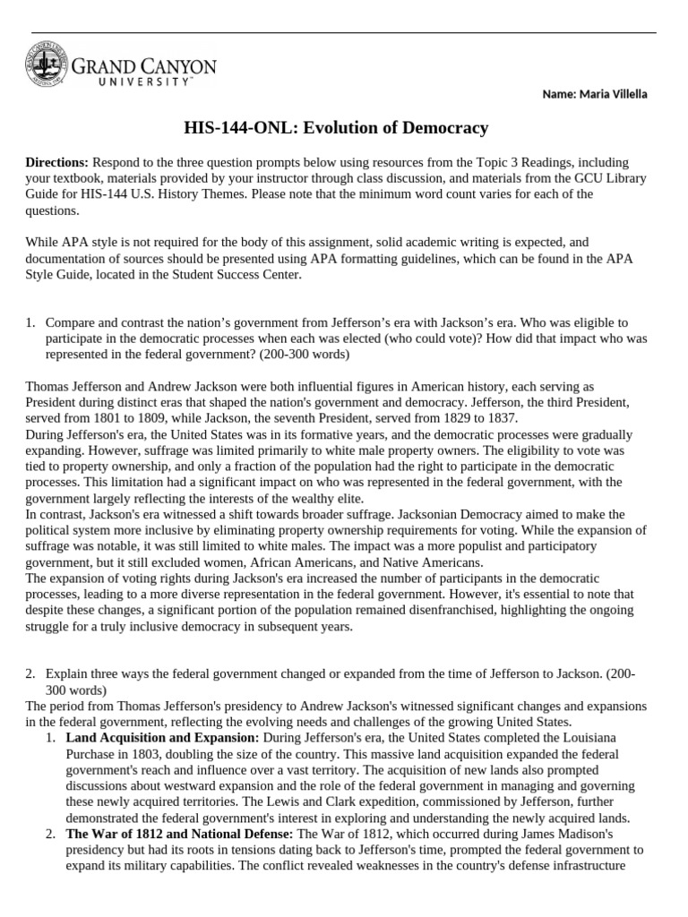 HIS_144_RS_Evolution_of_Democracy_Worksheet.docx | PDF | Suffrage ...