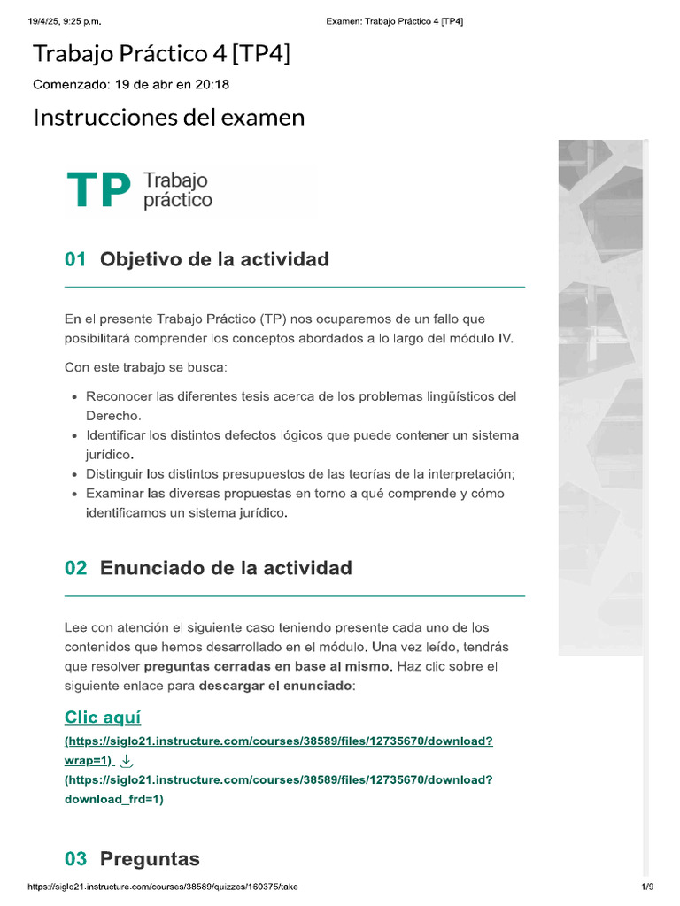 tp4 Introduccion Al Derecho | PDF