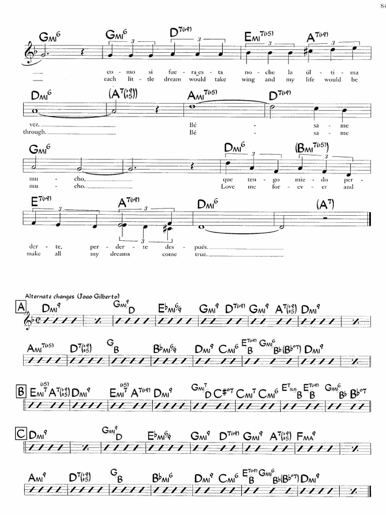 1940 Besame Mucho sf2 | PDF