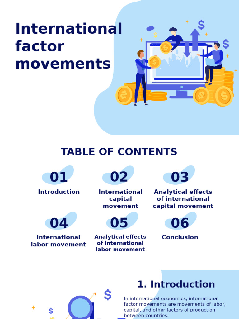 International Factor Mobility | PDF | Labour Economics | Immigration