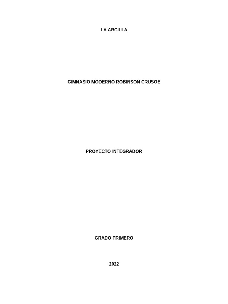 Proyecto Integ - Mariana Garcia Vidal | PDF