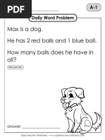 Multiplication Word Problems Grade2 | PDF