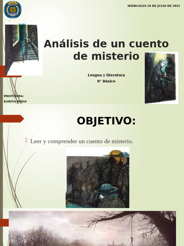 Análisis Cuento de Misterio | PDF