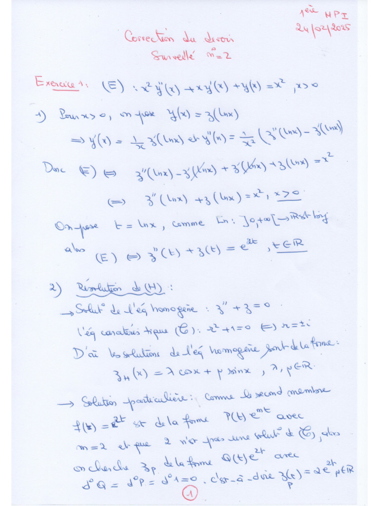 Correction DS2 (2) 2025 | PDF