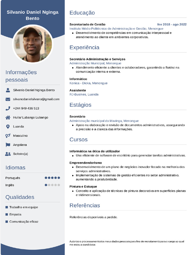 CV Silvanio | PDF