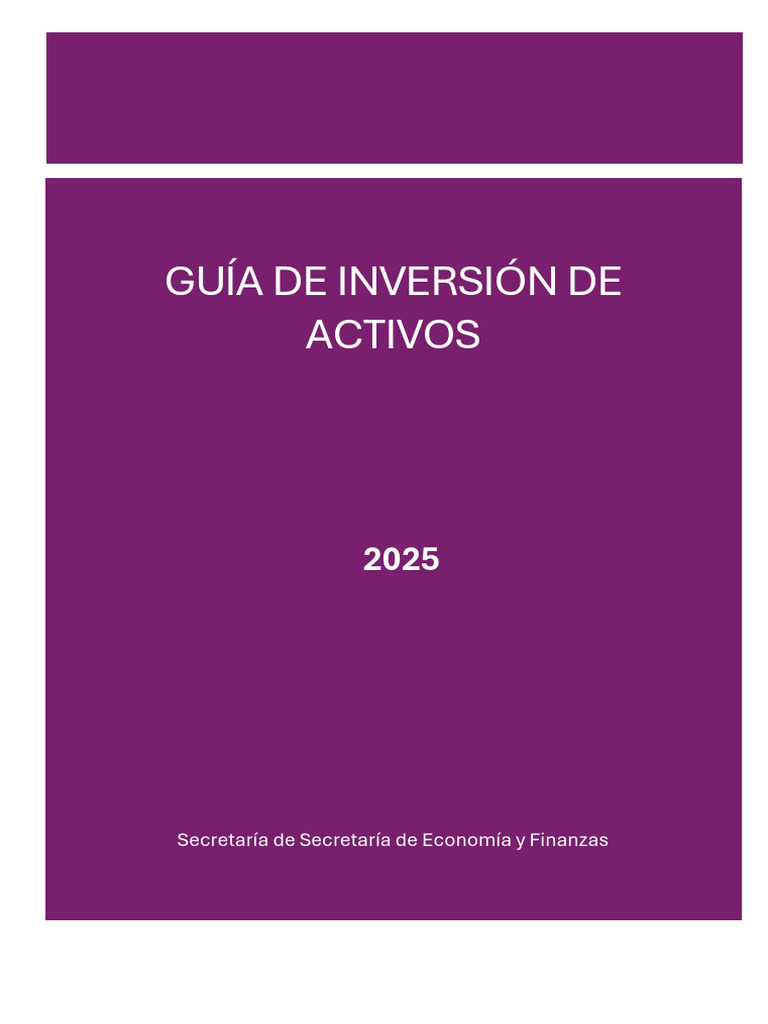 Propuesta - Guía de Inversiones | PDF | Inversiones | Perú