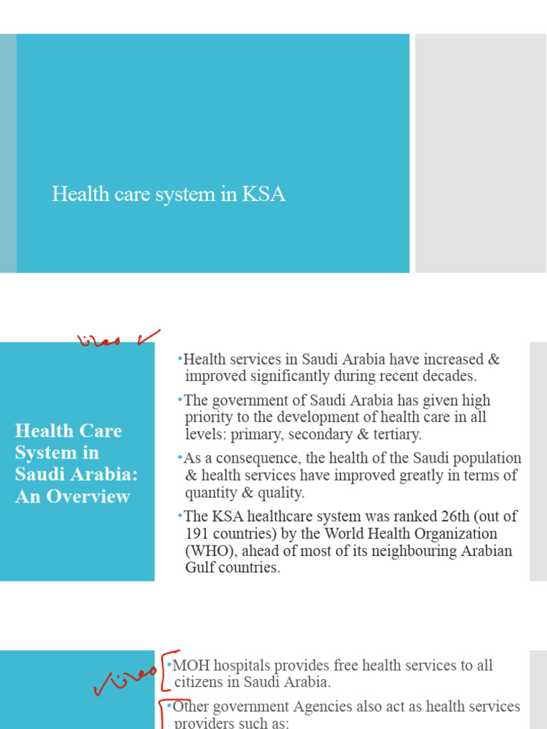 Ch3Health Care System in KSA | PDF | Health Care | Saudi Arabia
