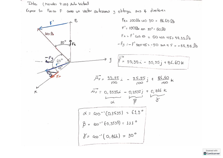 Deber 1 Estatica | PDF