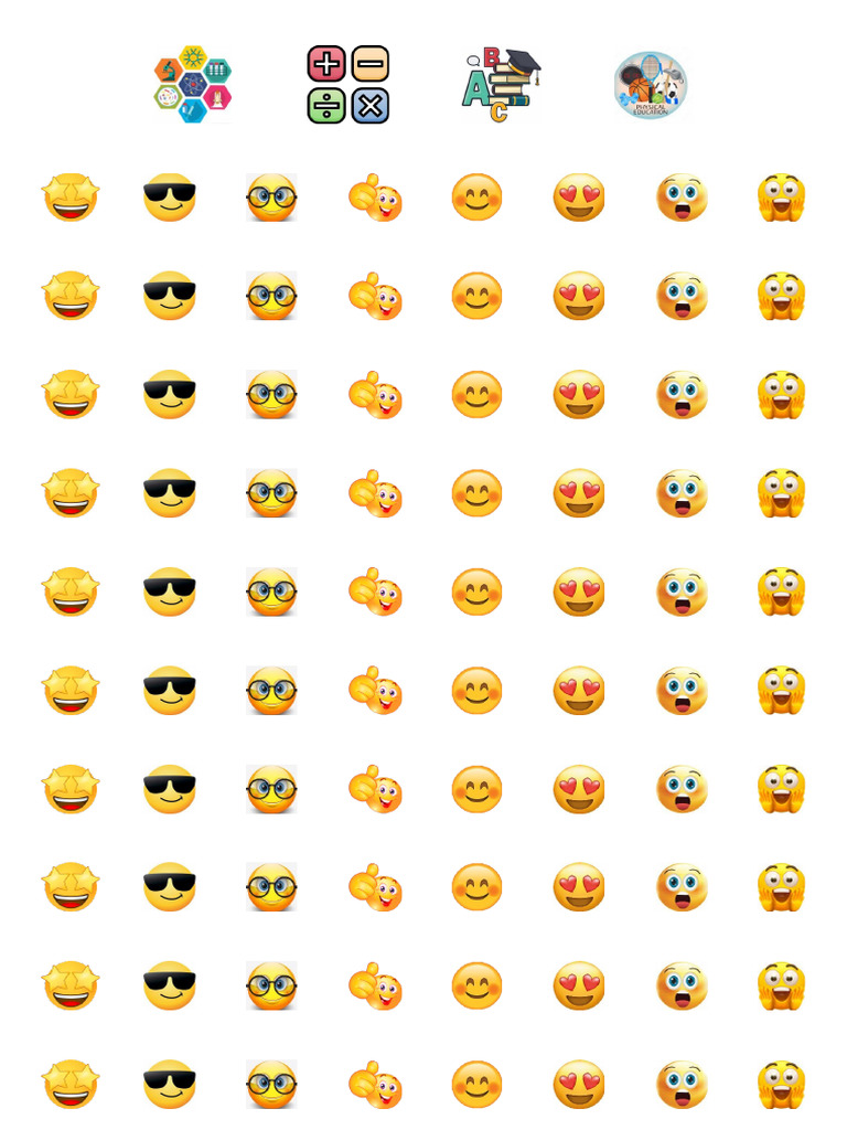 pictograph emoji | PDF