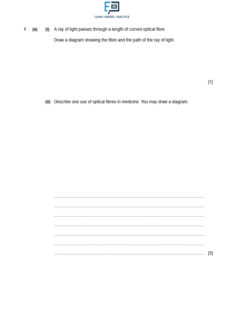 Optical Fibres and Light Behavior in Physics | PDF | Electromagnetic ...