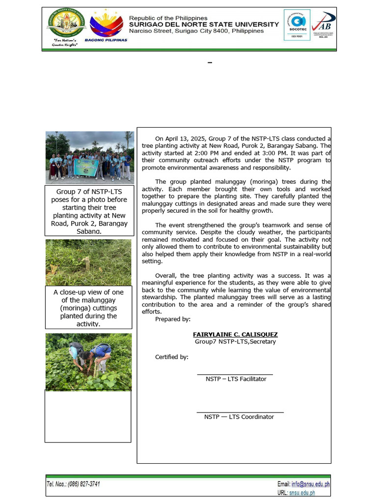 Tree Planting | PDF