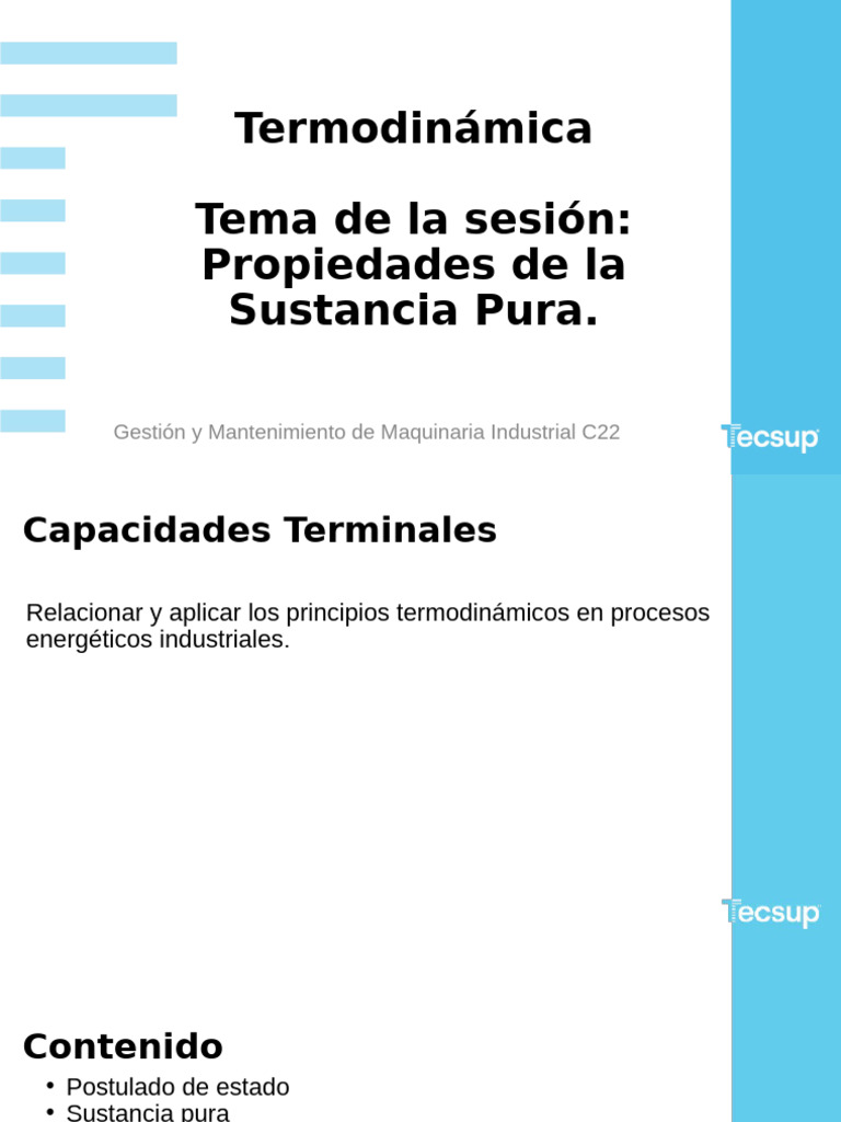 Teoría t3. Propiedades de La Sustancia Pura | PDF | Fase (materia) | Gases