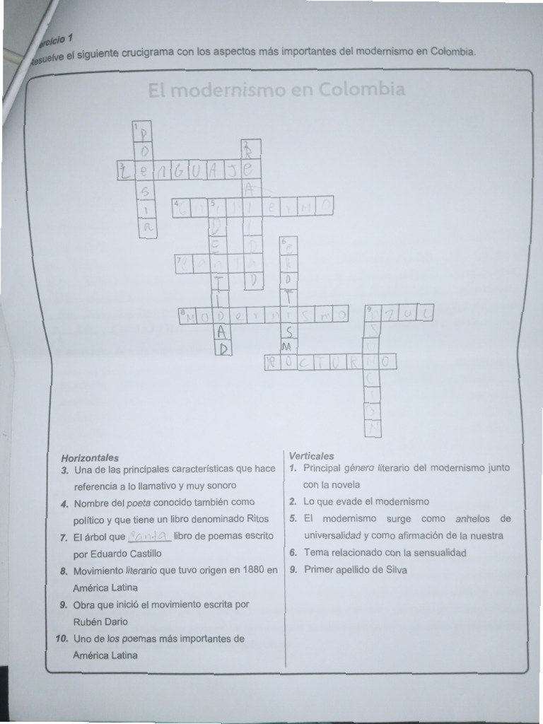 taller 2 español david camargo 8c | PDF