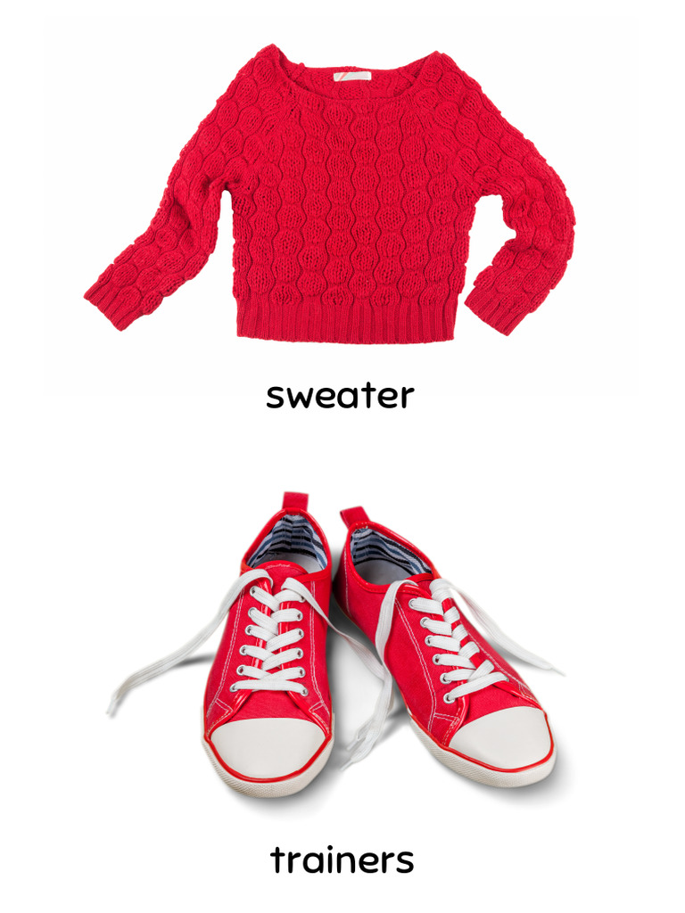 Clothes Flashcards | PDF