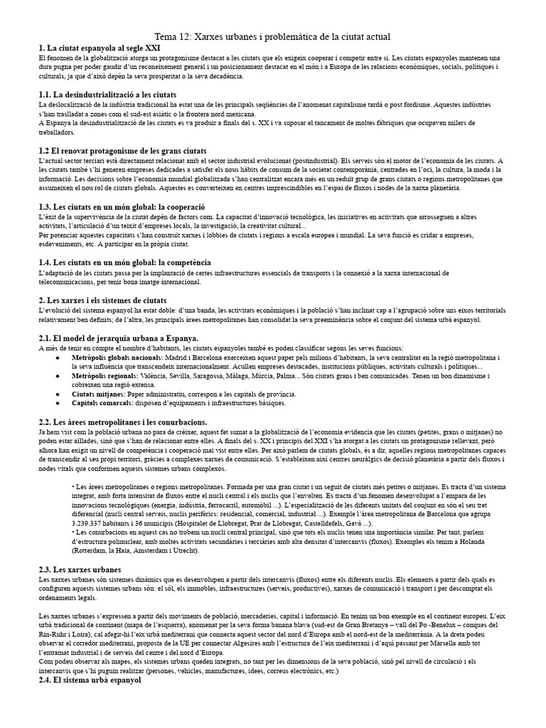 Ap - GEO Tema 12 | PDF