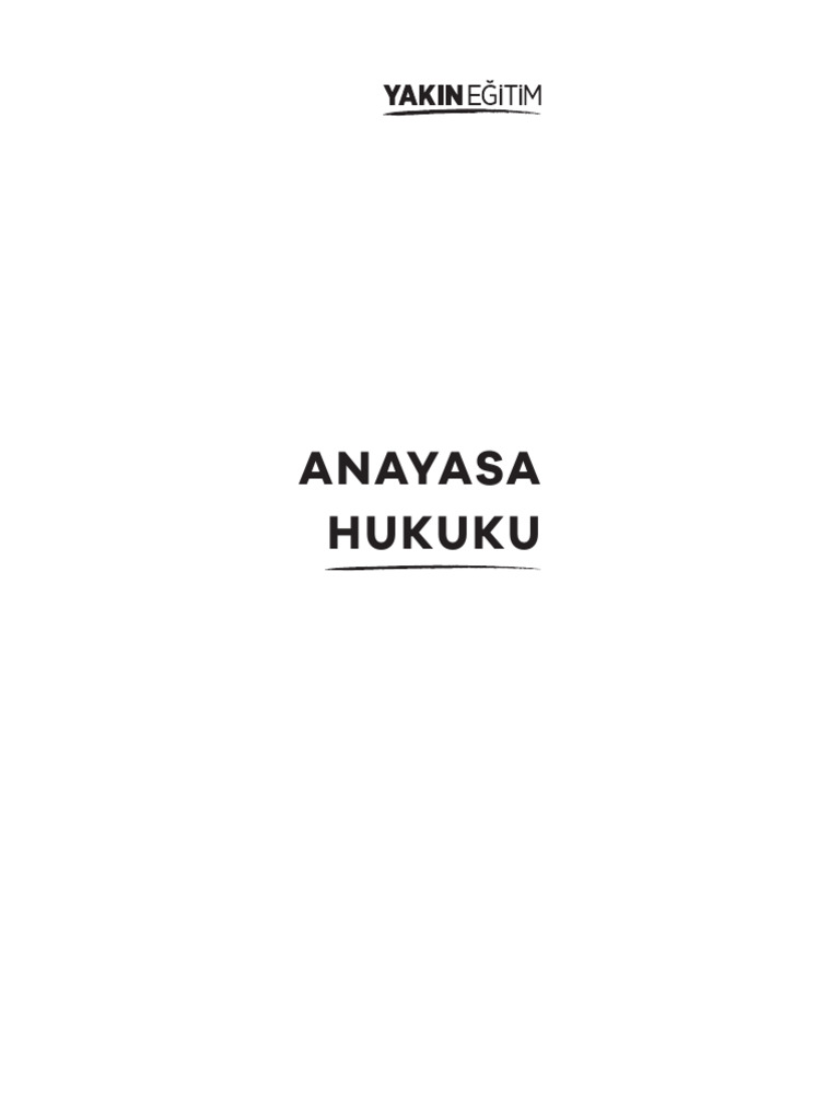 OtXKAMP ANAYASA | PDF
