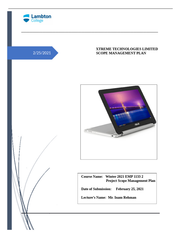 Group Assignment 1 Project Scope Management | PDF | Chromebook | Computer Engineering