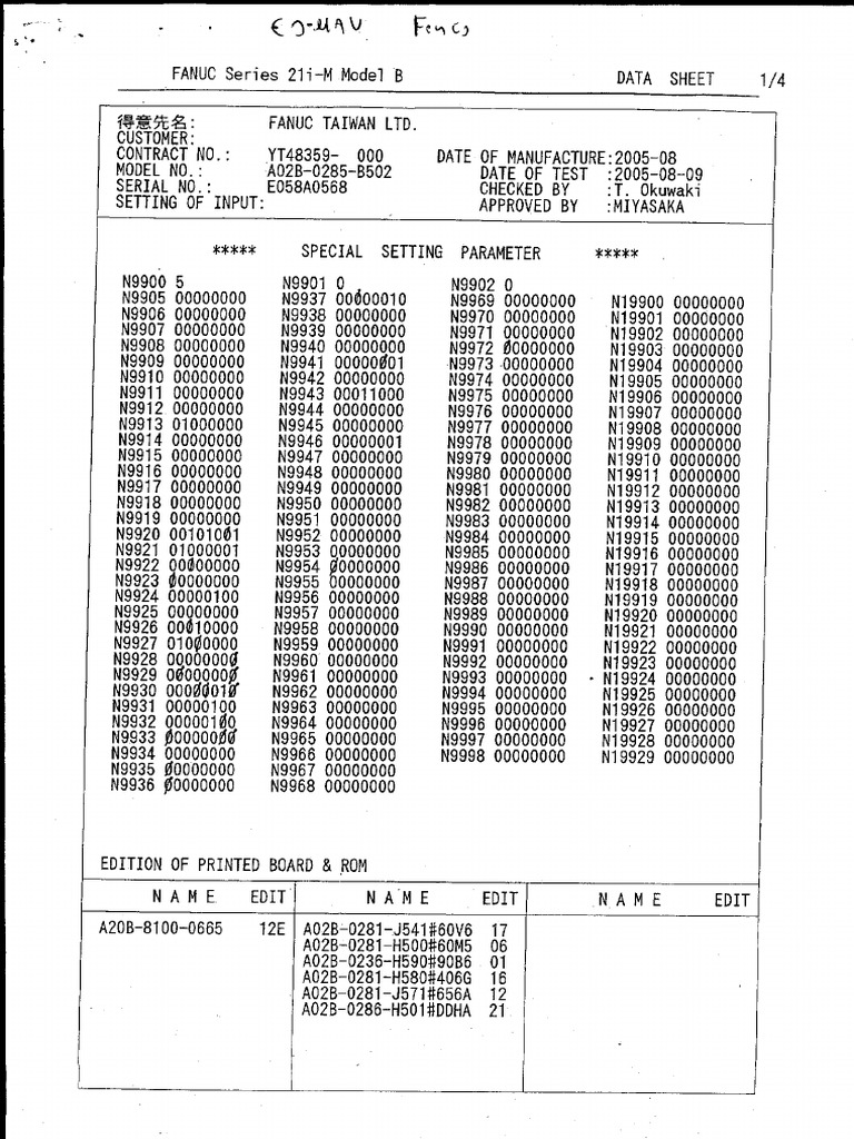 BMC-110R2 - B755340 - Lista de Parâmetros - Parte 2 | PDF